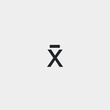 Mean Symbol x μ Copy and Paste Text Symbols Symbolsdb