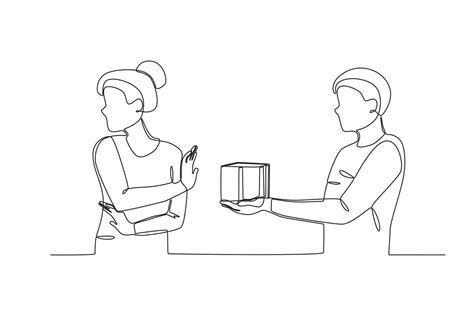 A Woman Ignores Her Boyfriend 32975348 Vector Art At Vecteezy