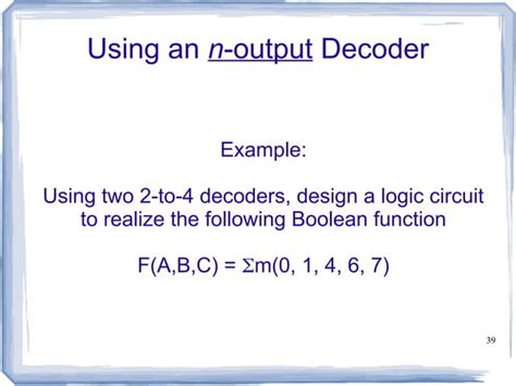 encoder decoder multiplexers and demultiplexers ppt