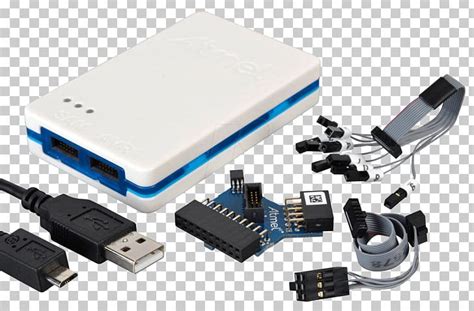 Atmel Avr In Circuit Emulation Microcontroller Debugger Hardware Programmer Png Clipart 32bit