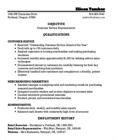 FREE 7 Sample General Objective For Resume Templates In PDF