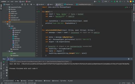 C Lculo De Hash Sha En Kotlin Con Una Semilla Operating Systems