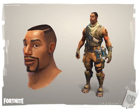 Ben Shafer Fortnite Jonesy And Og Default Skin Concepts