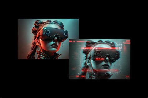 Screen Error Photo Effect