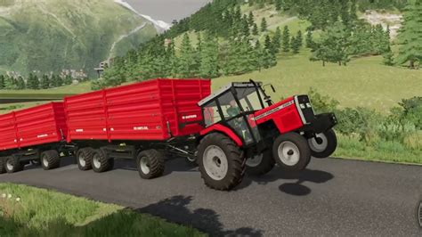 Efsane Seslİ Massey Ferguson 3105 D Rampada Kaldik Fs 22 Youtube