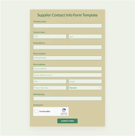 Creating A Working Html Contact Form Formbuilder