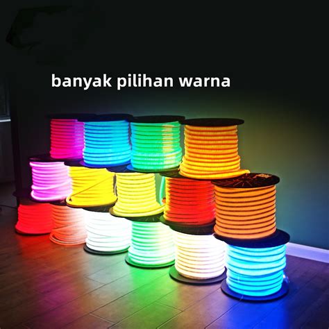 Jual Lampu Neonflex 220v Neonsign Lampu Tik Tok Flexible Waterproof