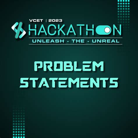 Vcet Hackathon 2023 On Linkedin Hackathon Hackathon2023