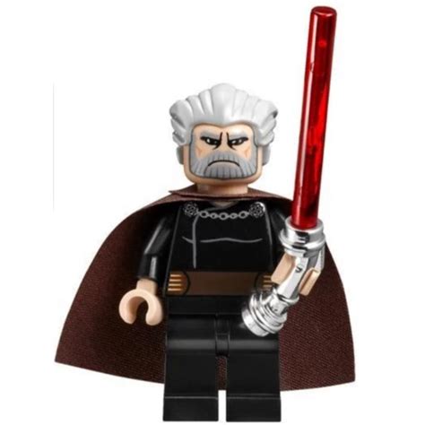 Lego Star Wars 7752 9515 ~ Sw0224 Count Dooku Minifigure Shopee