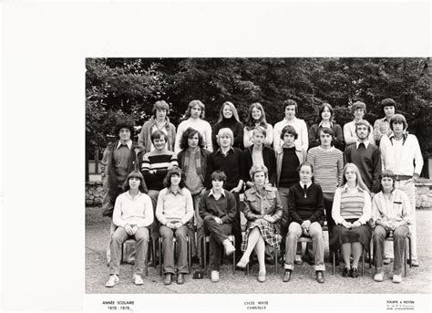 Photo De Classe Tc De 1978 Lycée Jean Rostand Copains Davant