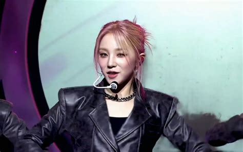 G I DLE TOMBOY 220314 showcase 宋雨琦横屏直拍 哔哩哔哩 bilibili