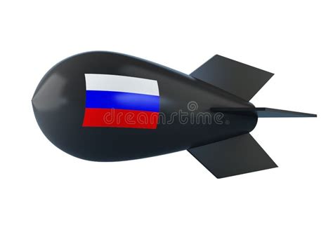 Russian atomic bomb stock illustration. Illustration of missile - 38748915
