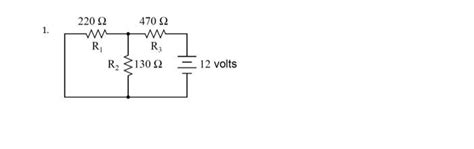 Solved Find The Total Values Of Current Voltage Resistance Chegg