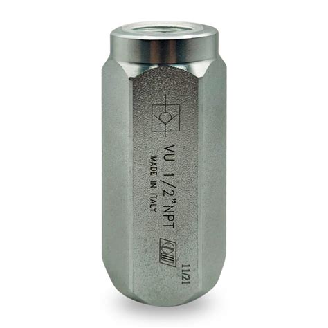 Hydraulic Inline Check Valve 1 2 Npt Magister Hydraulics