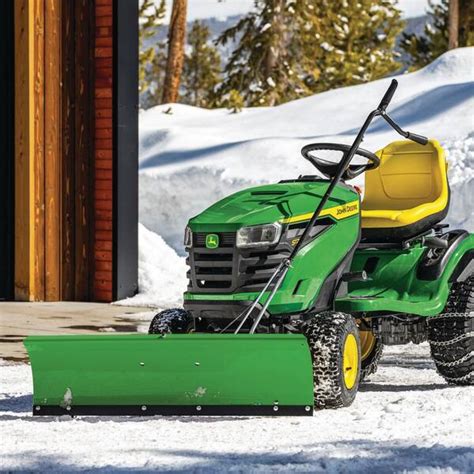 John Deere Buc11657 46 In Front Blade Snow Attachment For 100 Series