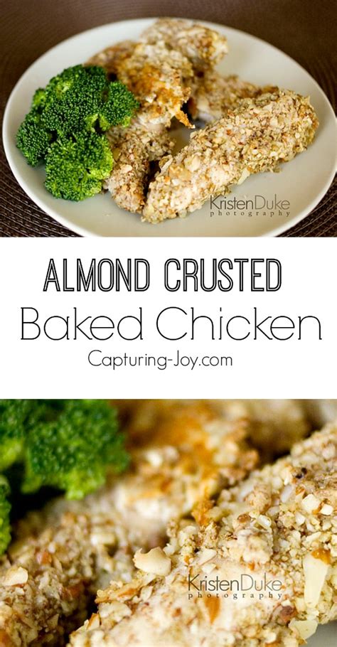Walnut And Almond Crusted Baked Chicken No Carb Capturing Joy With