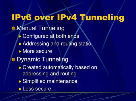 PPT IPv6 An Overview Of Internet Protocol Version 6 PowerPoint Presentation ID 1046005