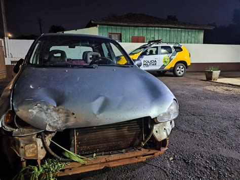 Homem é Detido Em Nova Santa Rosa Após Se Envolver Em Acidente E Fugir