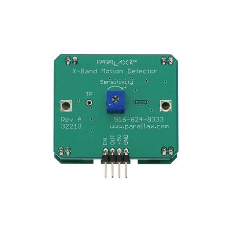 X Band Motion Detector Parallax 32213