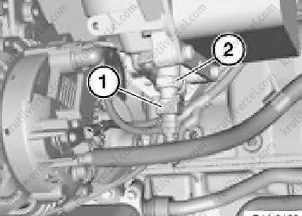 BMW Х6 с 2008 года - проверка давления масла