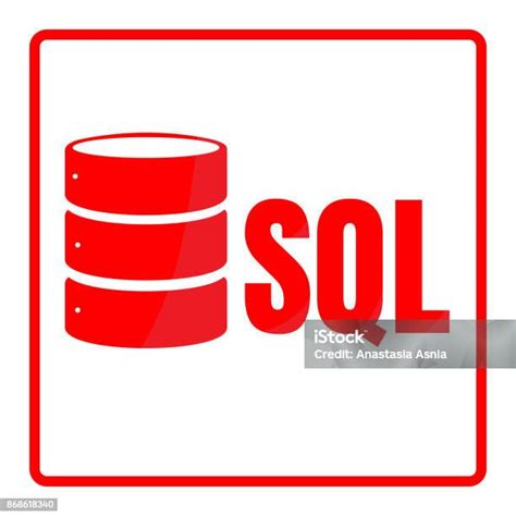 ui desain ikon database sql atau aplikasi ux ilustrasi stok unduh