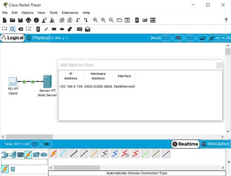 我的第一个packet Tracer项目