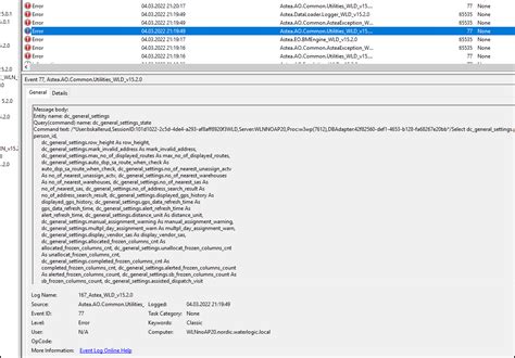 dispatch console error after upgrade to 15 2 ifs community