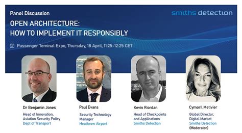 Smiths Detection On Linkedin Join The Panel Discussion At Passenger