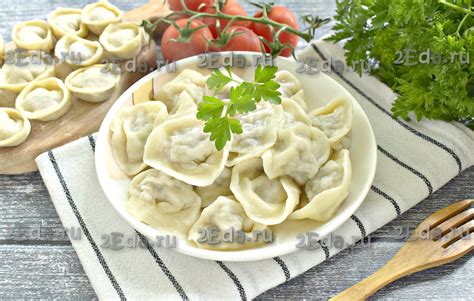 Пельмени с говядиной и свининой - пошаговый фоторецепт