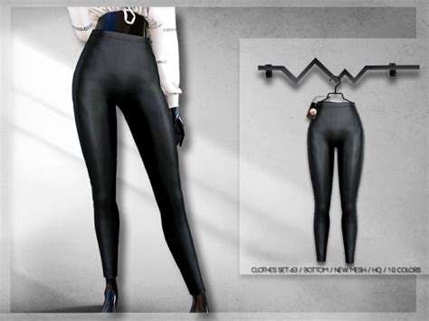 The Sims Resource Clothes Set 63 Bottom Bd246 By Busra Tr • Sims 4