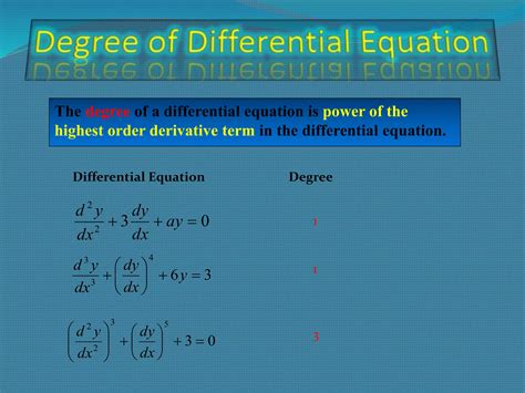 Ordinary Differential Equation Pptx