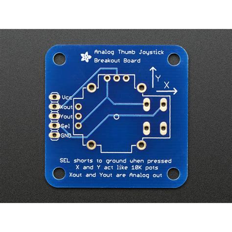 Adafruit Analog Axis Thumb Joystick With Select Button Rapid Online
