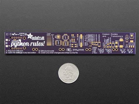 Adafruit Pyruler Engineer Reference Ruler With Circuitpython The Pi Hut