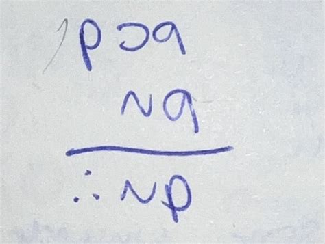 Introduction To Logic Logical Operators Rules Of Inference Flashcards Quizlet