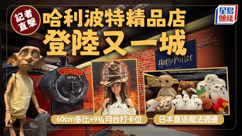 哈利波特官方精品店登陸香港｜11 29又一城開幕！率先睇harry Potter Mahou Dokoro限定店 逾500款日本直送商品 香港限定紀念品