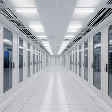 Premium Photo Technology Server Room In The Cloud