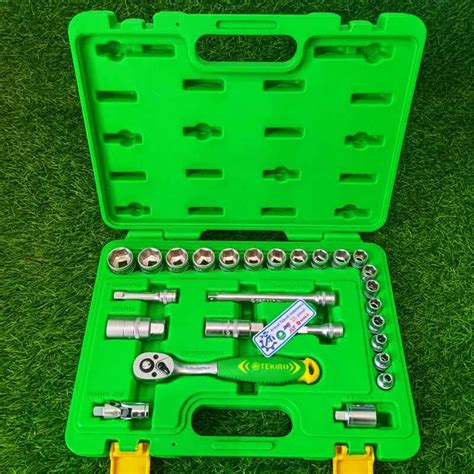 Jual Kunci Shock Set Tekiro 26 Pcs Ukuran 6 24 Mm Model 6pt 3 8 Kunci