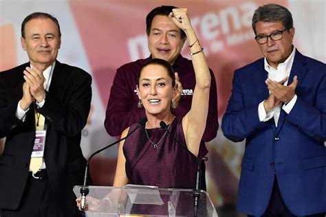 Claudia Sheinbaum Es Elegida Candidata Del Partido De Lpez Obrador A La