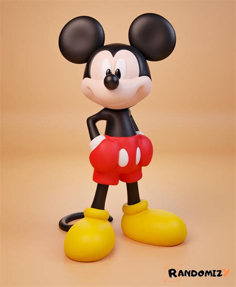Mickey Mouse Chill Vibes Fanart 3d Model By Randomizy On Thangs