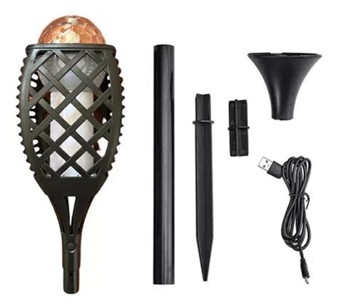 Linterna Con Antorcha Lámpara Led Lámpara Giratoria De Colores