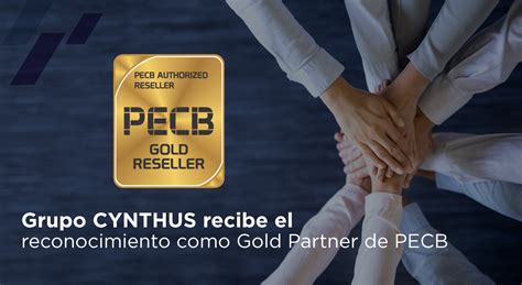 Cynthus Recibe Reconocimiento Como Gold Partner De Pecb