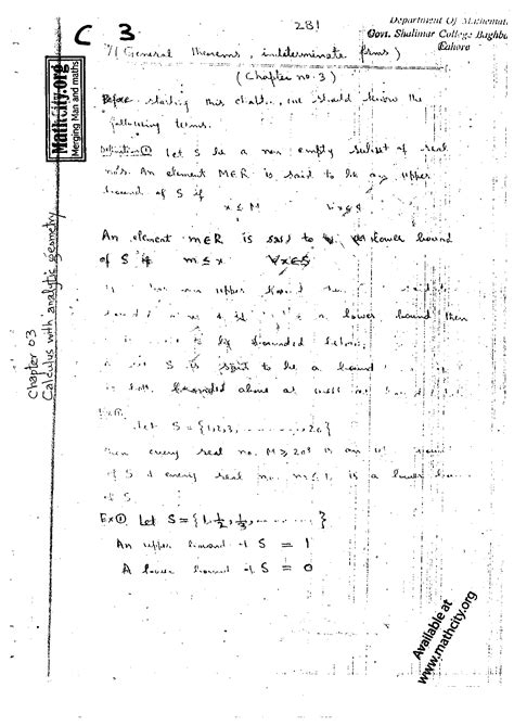 Solution Chap 03 Solutions Ex 3 1 Calculus Studypool