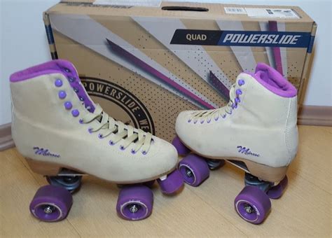 Leilão Online Par De Patins Marca Powerslide Quads Melrose Oche