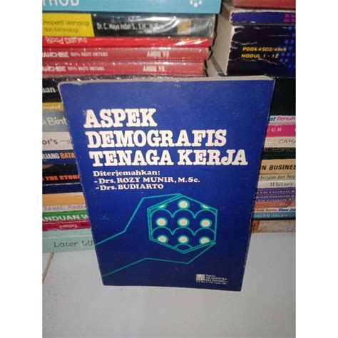 Jual BUKU ASLI ASPEK DEMOGRAFIS TENAGA KERJA Shopee Indonesia
