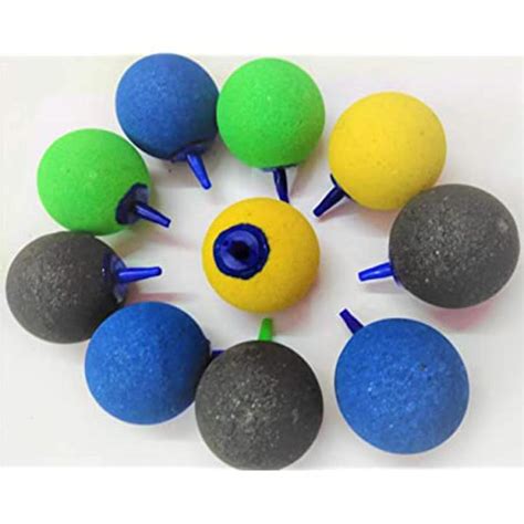 5 Pcs Aquarium Ball Shaped Air Stone Bubble Diffuser Air Stones Bd