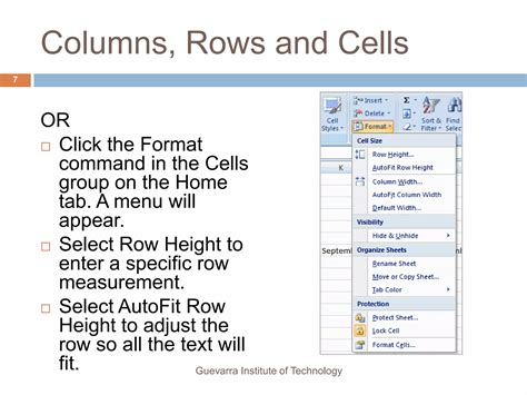 Lesson3 Modifying Columns Rows And Cells Ppt