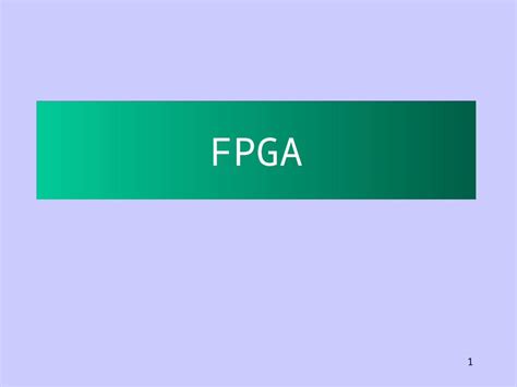 Pptx Chapiii Fpgacircuits Logiques Programmables Dokumen Tips