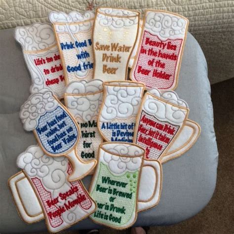 CSS Beer Coasters C Some Stitches