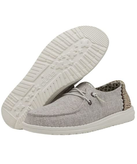 Hey Dude Womens Java Wendy Chambray Shoe Cowpokes Work And Western