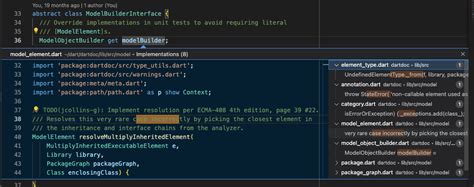 Go To Implementations On A Getter Gives Random Looking Results Issue
